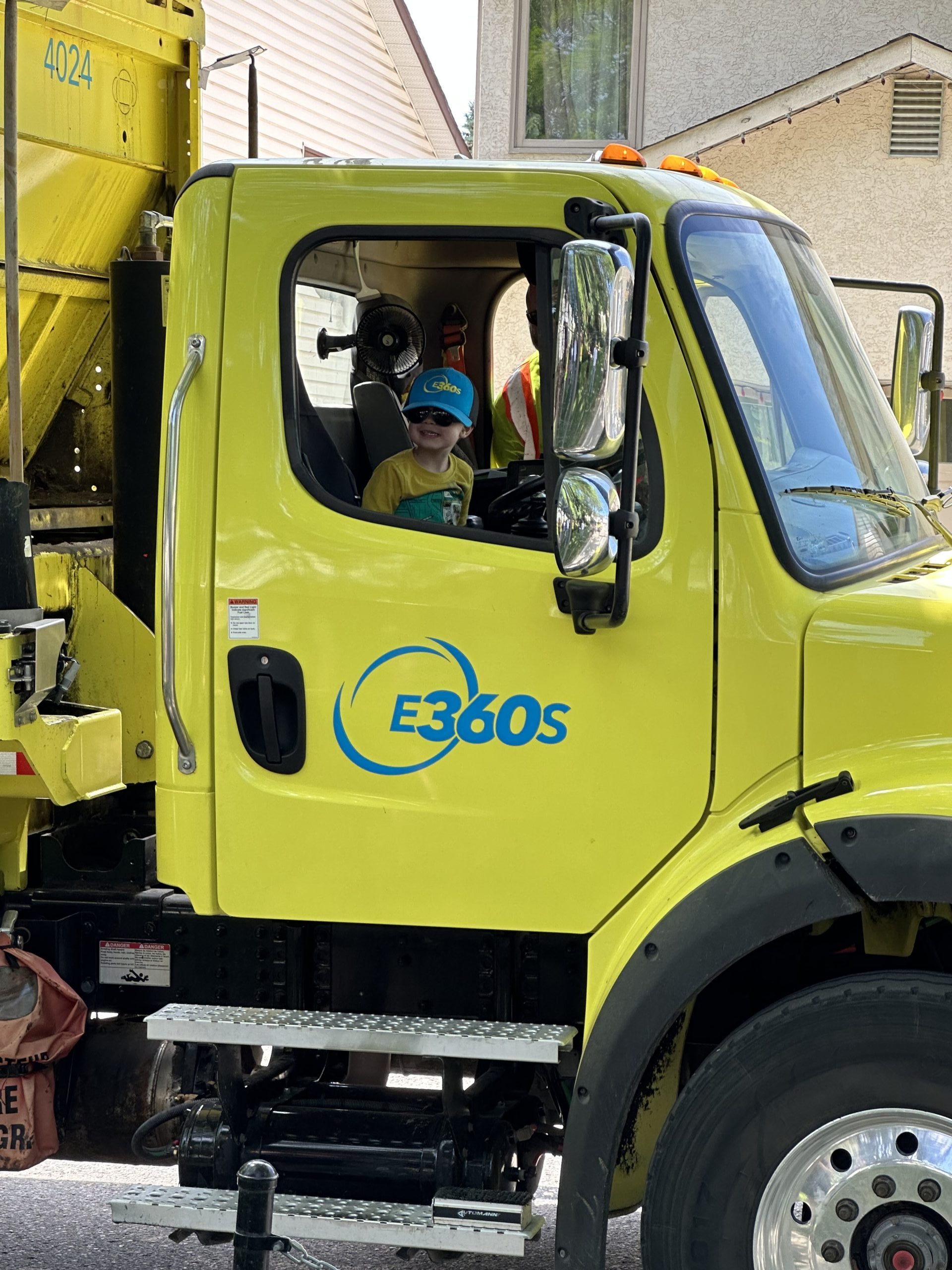 Garbage Truck Birthday Party in Kelowna - Environmental 360 Solutions